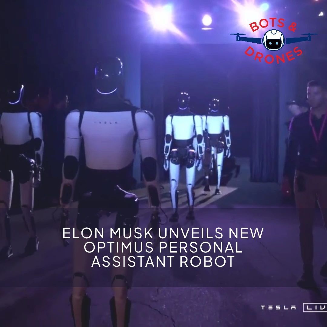 Elon Musk Unveils New Optimus Personal Assistant Robot